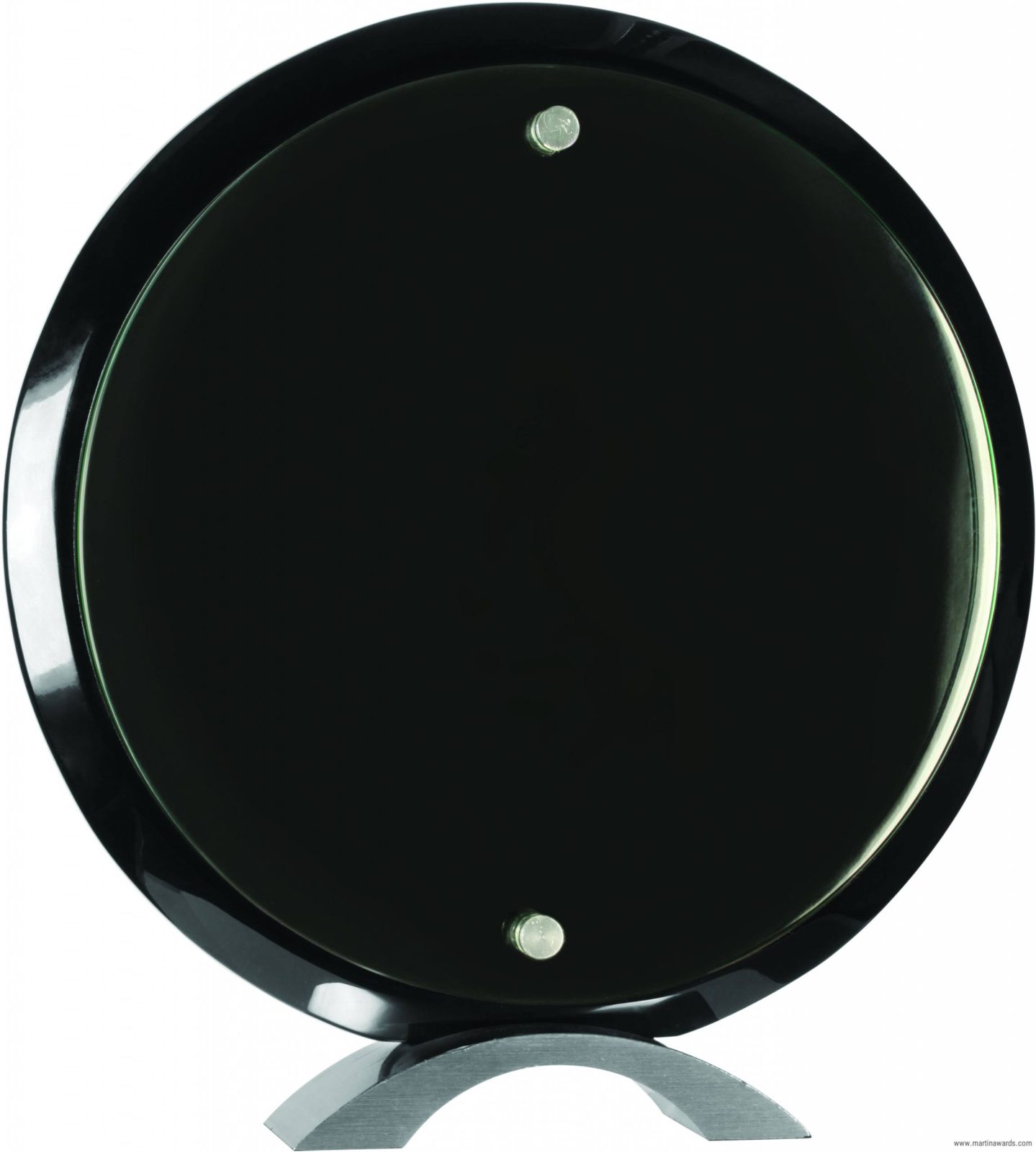 Round Floating Acrylic Standup Award - Martin Awards
