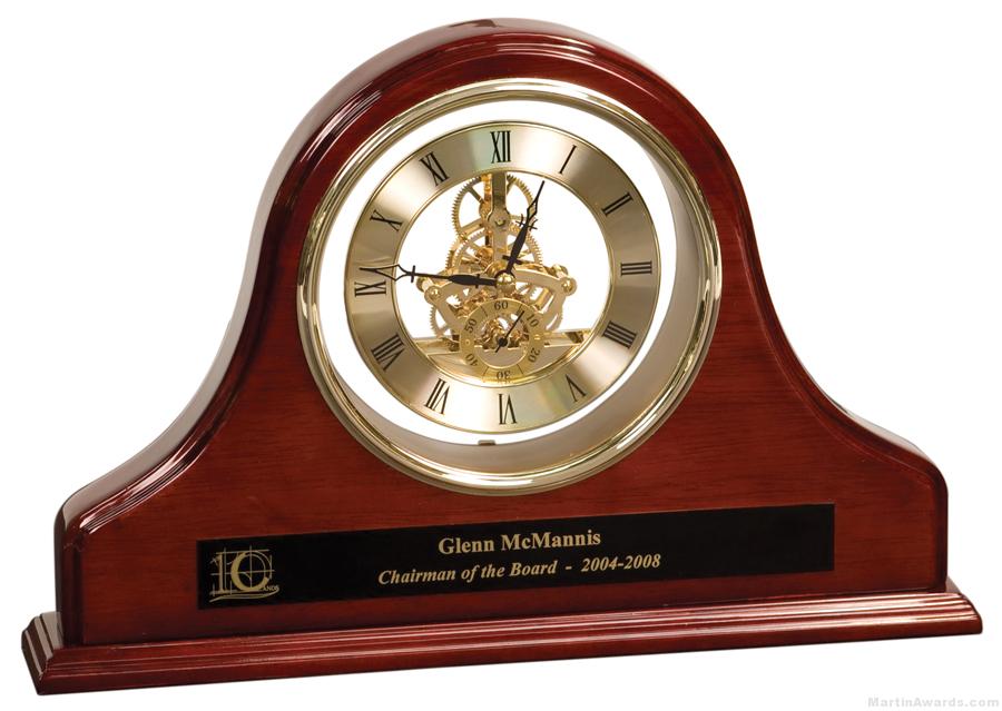 Grand Piano Mantel Clock - Martin Awards